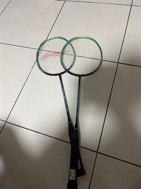 Lining Badminton Racket Sports Equipment Other Sports Equipment And Supplies On Carousell