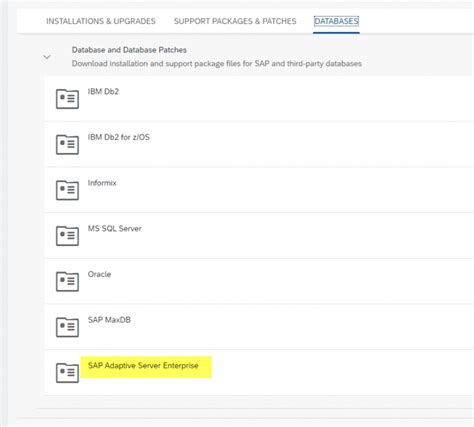 Patching Sap Ase Sybase Database