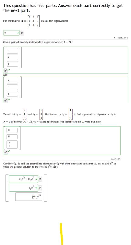 Solved Im Not Sure Why My Last Answer For The General