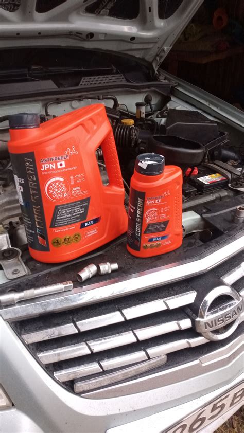 Антифриз Totachi и его замена в связи не соответствием нормам Nissan ...
