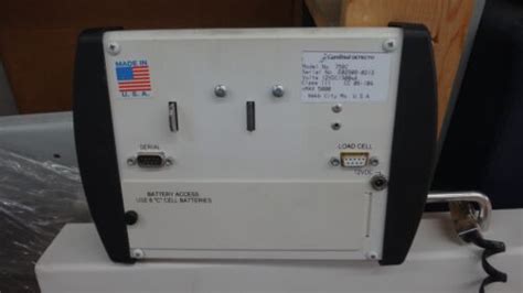 Cardinal Detecto 758c 6550 800 Lbs Wheelchair Digital Weight Scale Ebay