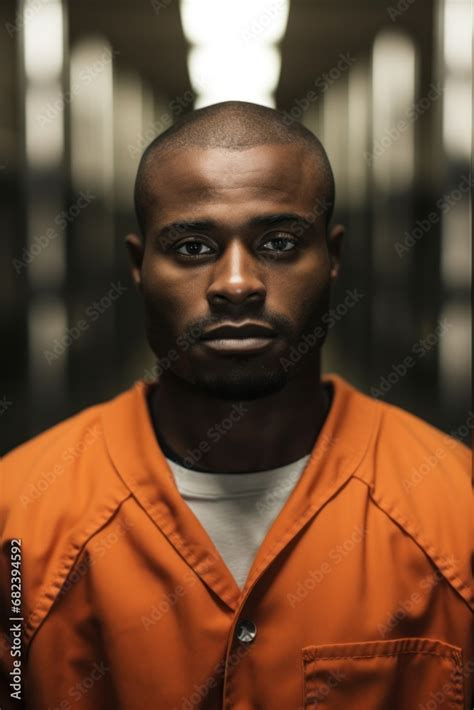 African American Inmate Incarcerated African American Black Prisoner