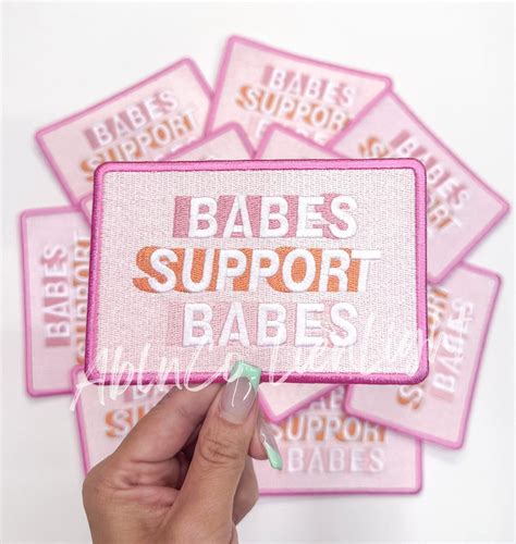 Babes Support Babes Patch Trucker Hat Patches Be Kind Patch