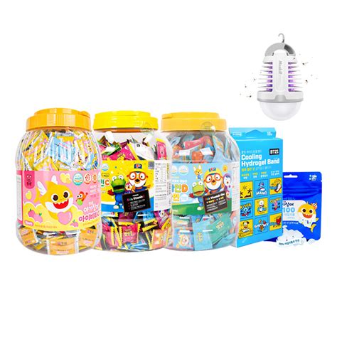 23년제조 New 포켓몬 키퍼링 모기팔찌 썸머패치 115매 대용량 뽀로로 핑크퐁 티몬