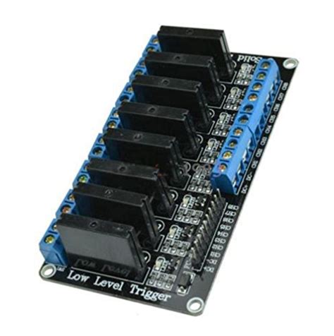 250V 2A 5V 8 CHANNEL LOW LEVEL TRIGGER ARDUINO SOLID STATE RELAY MODULE