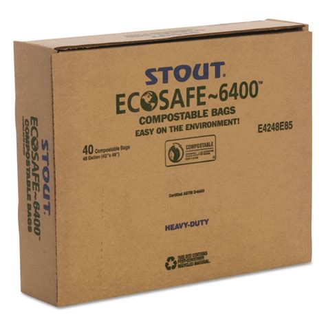 Ecosafe 6400 Bags By Stout® By Envision™ Stoe4248e85
