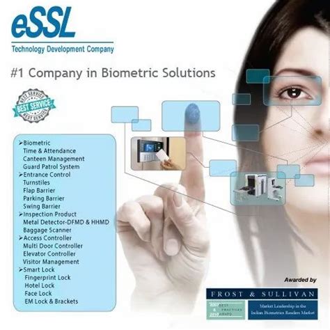 Essl Biometric System For Corporate Office Optical Sensor At Piece In Chennai