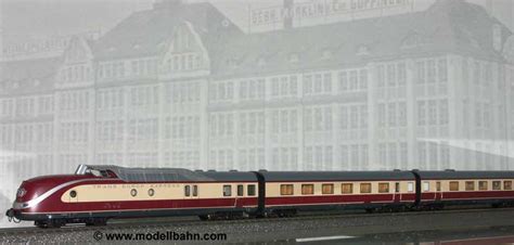 Marklin 37607 Db Br 601 Tee Diesel Powered Rail Car Train Mfx