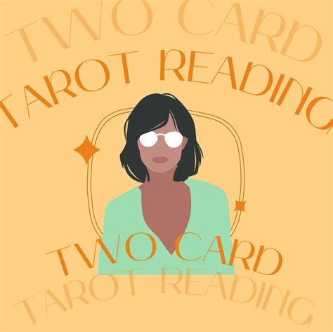 Tarot Reading Two Cards Psychic Reading Spirit Guides Etsy Uk