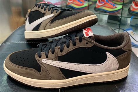 Travis Scott X Air Jordan 1 Low Detailed Preview Pictures Eukicks