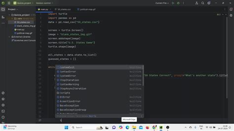 Completed A State Quiz With Pandas Module Hrithik Raj Posted On The