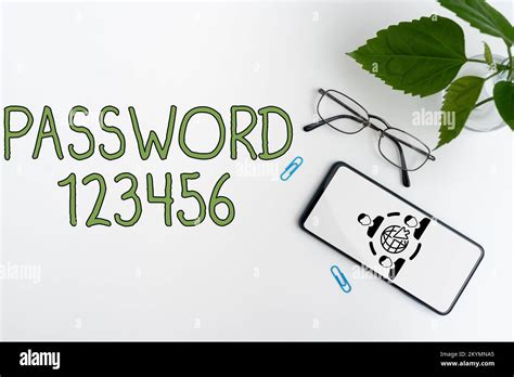 Text Caption Presenting Password 123456 Business Approach The Hidden