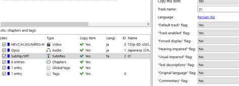 Trak Name Issue 66 IPzard Mkvtoolnix Batch Tool GitHub