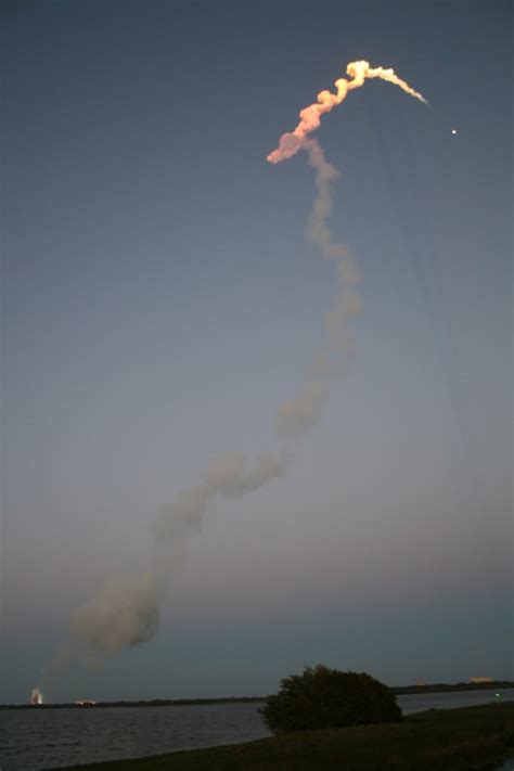Spectacular Sunset Launch Of New Us Spy Satellite Universe Today