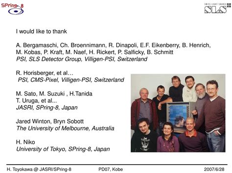 Ppt Development Of Single Photon Counting Pixel Detectors For