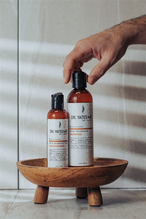 Daily Hair Thickening Bundle Shampoo And Conditioner Dr Yates Md