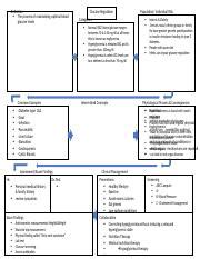 Glucose Regulation Concept Map Docx Definition The Process Of