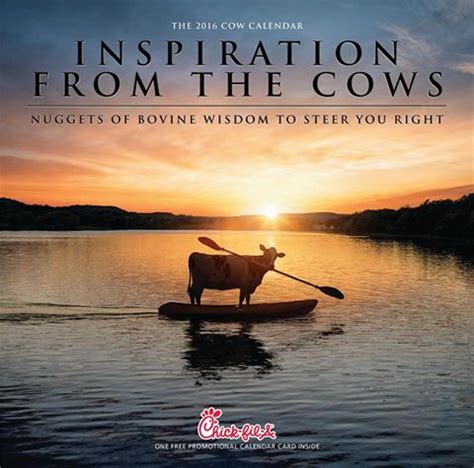 Chick Fil A Cow Calendars Are Available Now While Supplies Last
