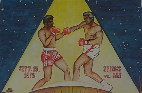 Lot Detail Rare 1978 Muhammad Ali Vs Leon Spinks Ii On Site Original