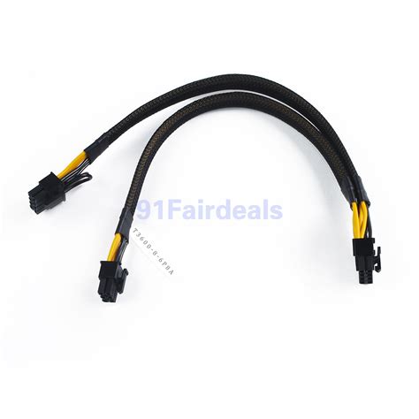 8pin To 8 6pin Power Cable For Dell T3600 And Gpu Fx4800 K4000 Video