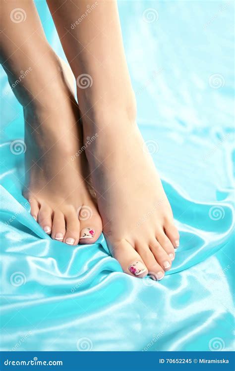 Feet Spa Legs Foot Massage In Spa Woman Feet Care Stock Image Image