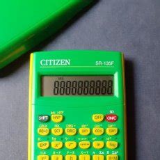 calculadora citizen sr-135f - Compra venta en todocoleccion