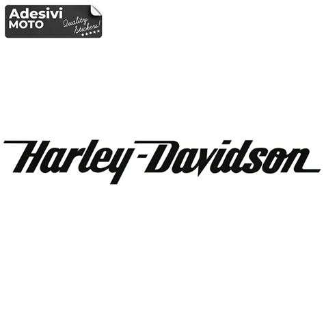 Adesivo Harley Davidson Motor Cycles Stilizzato Tipo 2 Serbatoio Parafango Casco Adesivi Moto