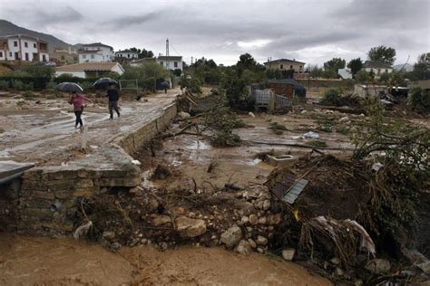 Inondations Dans Le Sud De L Espagne Dix Morts La Presse