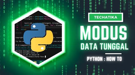 Program Python Untuk Mencari Nilai Dengan Frekuensi Terbanyak Modus