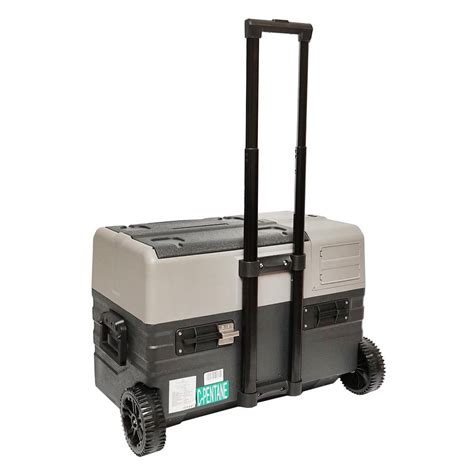 Хладилник за кола с компресор и колела тип количка 42l 12 24 220v 60w