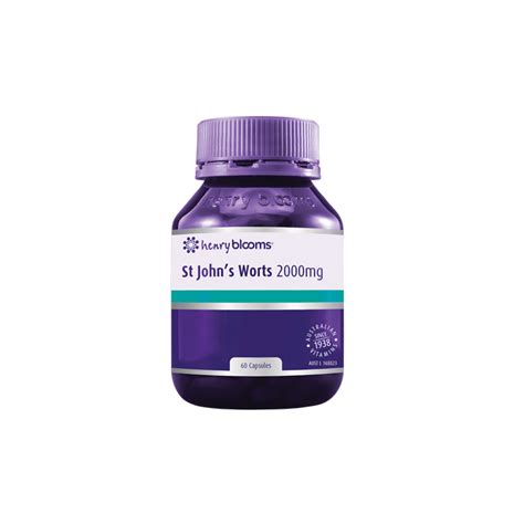Henry Blooms St Johns Wort 60 Capsules Chemistworks Pharmacy