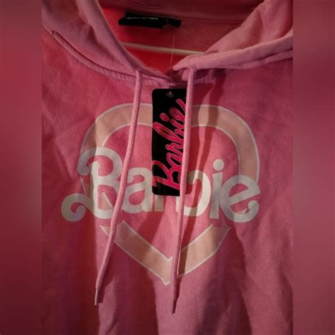 Barbie Jackets Coats Plus Size Barbie Hooded Varsity Sweater Nwts Poshmark