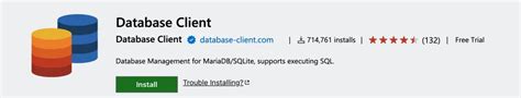 Vscode 数据库客户端扩展 菜鸟教程