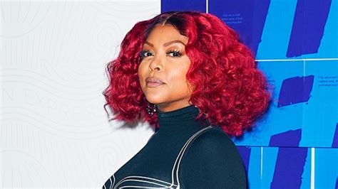 Taraji P Hensons Hair Makeover See Pink Pixie Cut In New Photos Hollywood Life