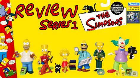 Coleção Simpsons World Of Springfield Playmates Série 1 [review