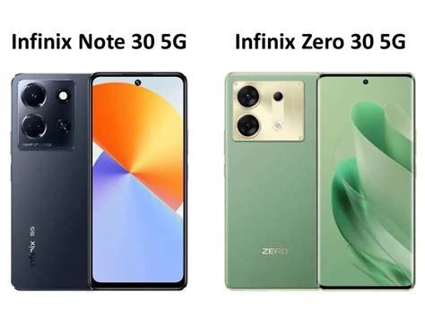 Cek 6 Perbedaan Infinix Note 30 5g Dan Zero 30 5g