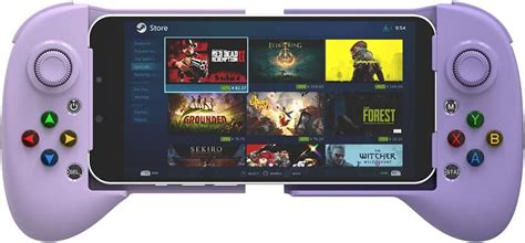 Shanwan Mobile Game Controller For Iphone With Phone Case Support Bluetooth Wireless Gamepad