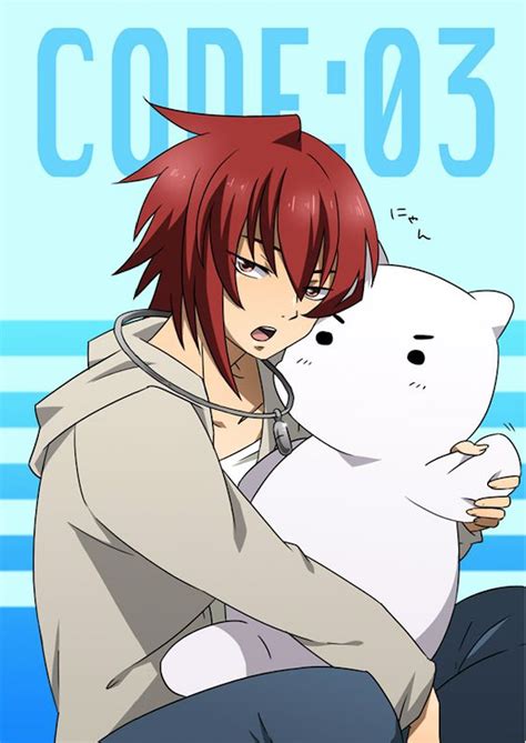 Yuuki Tenpouin and Nyanmaru from Code Breaker the Anime Парни из аниме Персонажи аниме Аниме