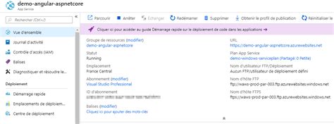 create an angular 7 asp core 2 2 application and push it to azure