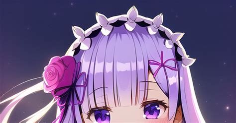Novelai エミリア＋レム 混ぜごはんのイラスト Pixiv
