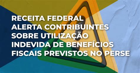 Informe ContÁbil Receita Federal Alerta Sobre Perse
