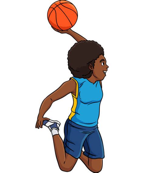 120 Basketball Dunk Woman Stock Illustrations Royalty Free Vector