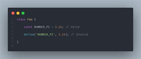 php sabiti const İfadesi vs define İşlevi by muhammet Şafak medium