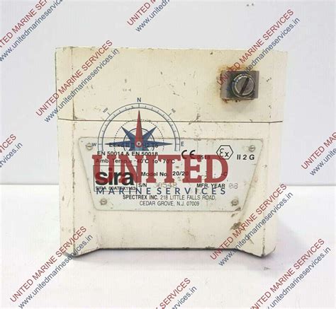 Spectrex Sharp Eye Ir3 Flame Detector 2020i C United Marine Services
