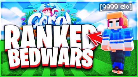 Le Ranked Bedwars Di Coralmc Youtube