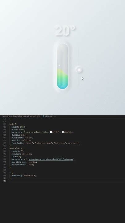 Animated Liquid Weather😍programming Coding Css Htmlcss Shorts Trending Html Animation
