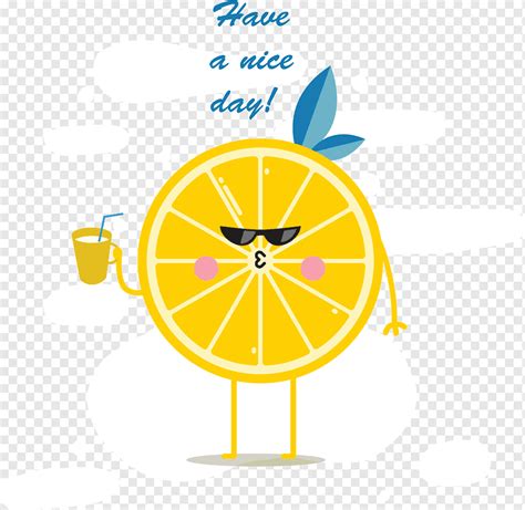 Banner Orange Slice Juice Funny Character Png Pngwing