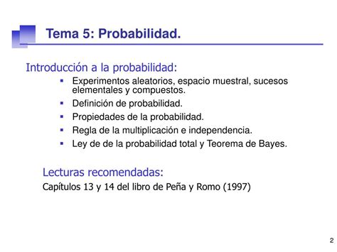 PPT Temario de la asignatura Introducción Análisis de datos univariantes PowerPoint