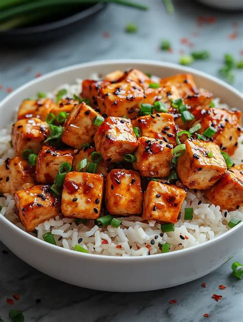 Tasty Bourbon Chicken Tofu Made Simple