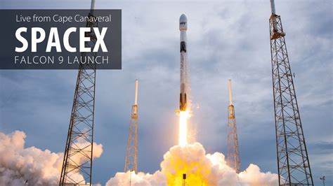 Watch Live As Spacex Launches Broadband Internet Satellites Youtube
